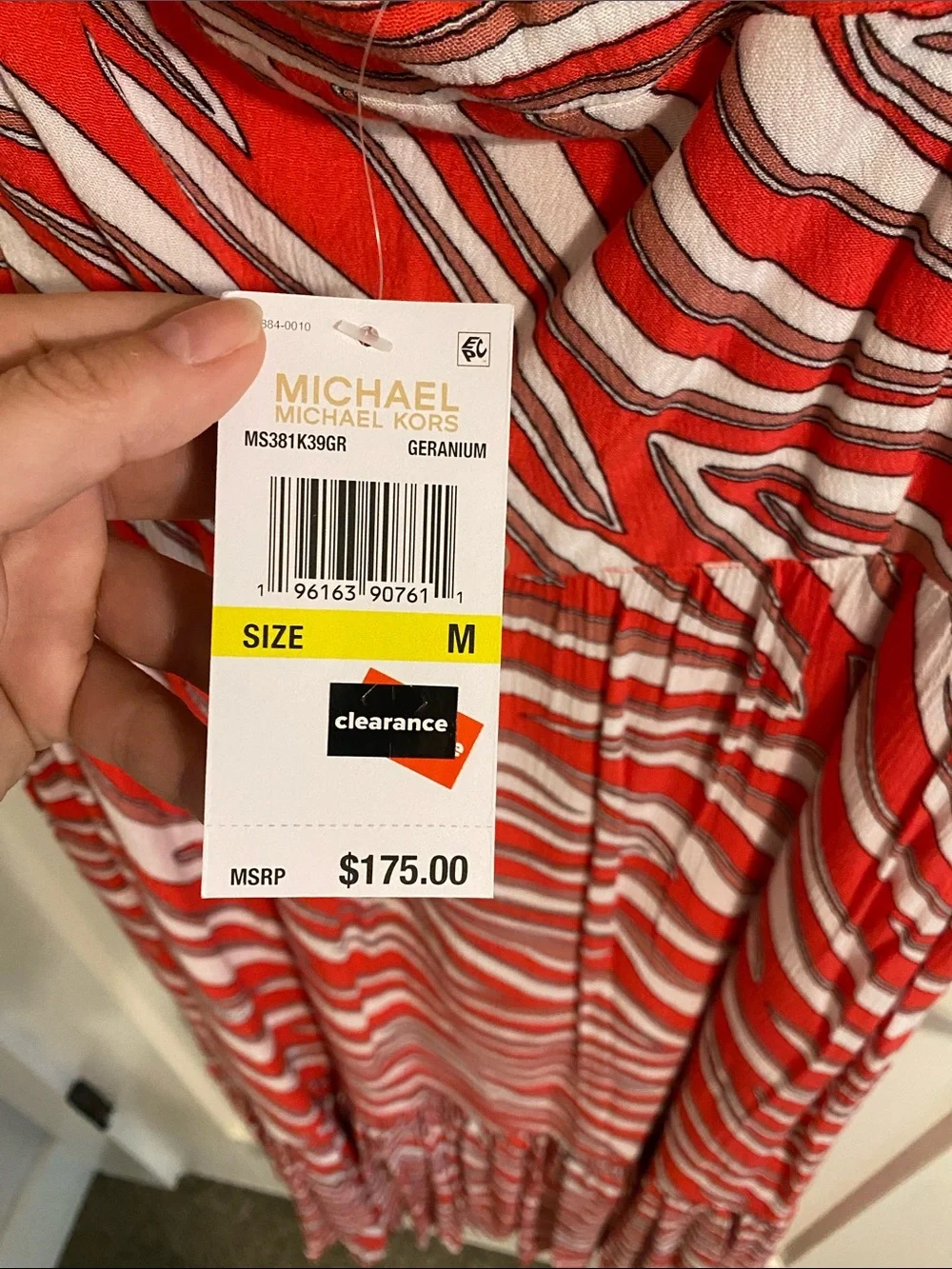 MICHAEL Michael Kors | Dresses | Michael Michael Kors Red And White ...
